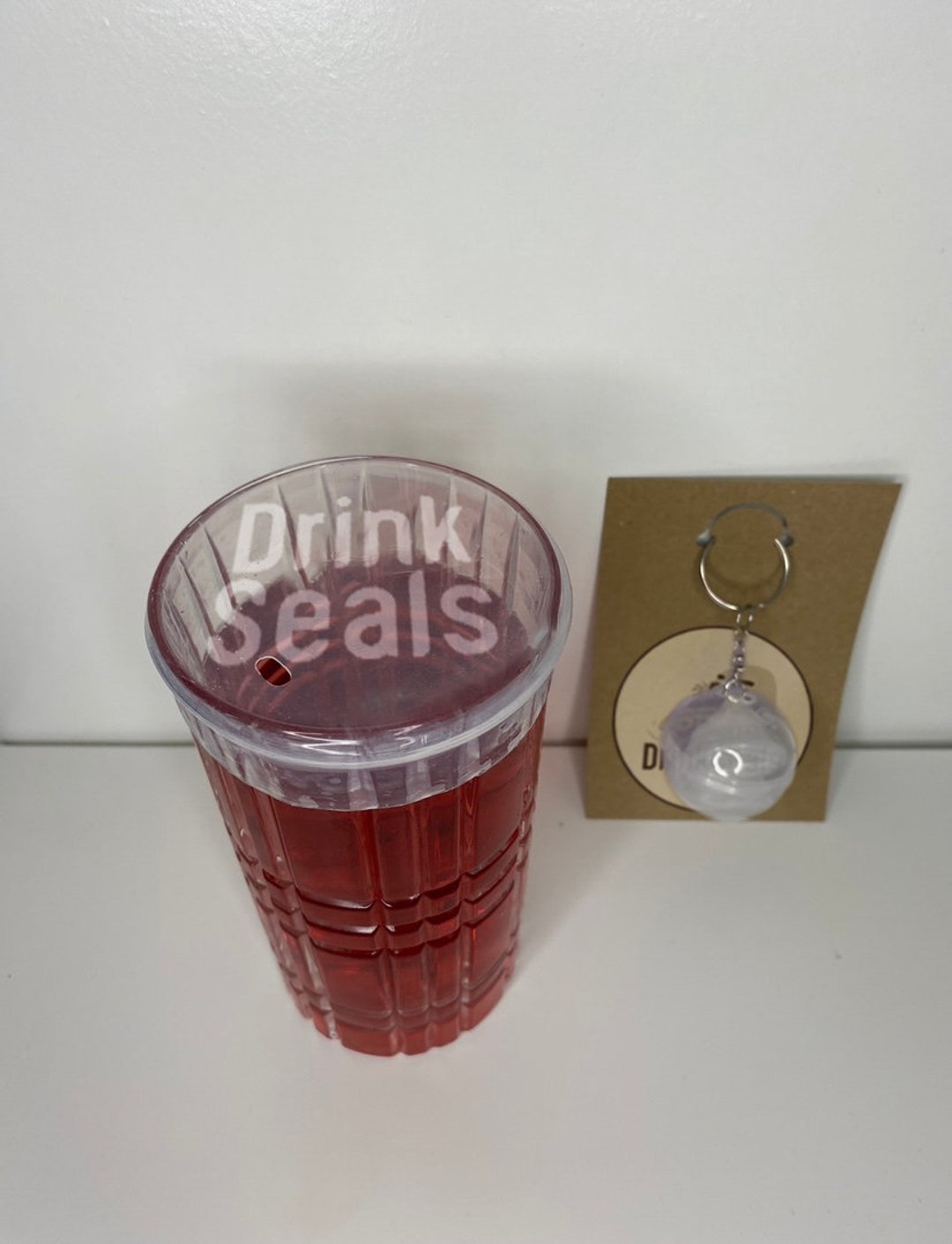 Drinkseals - Anti Drink Spiking Cover Strawless - Etsy UK
