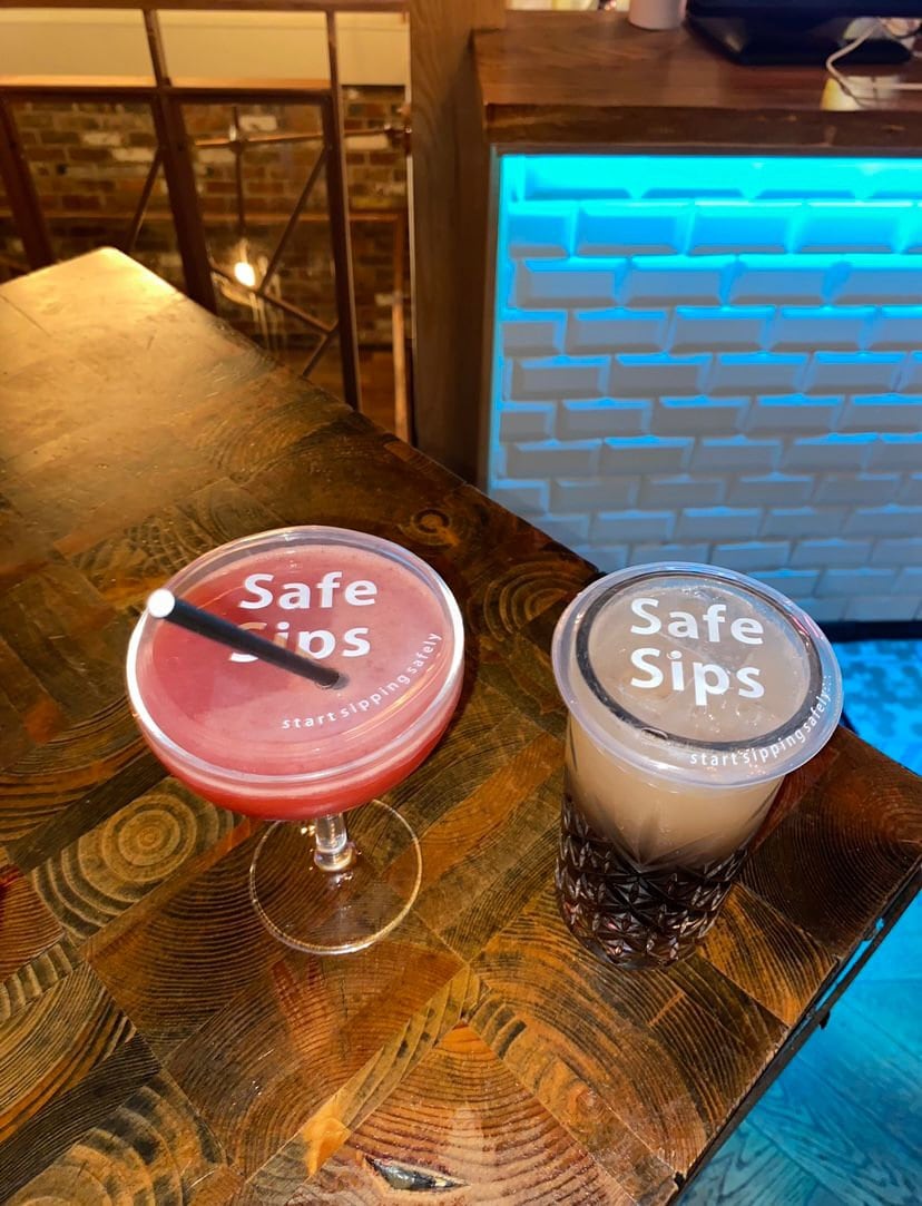 Drinkseals Anti Drink Spiking Cover Strawless - Etsy