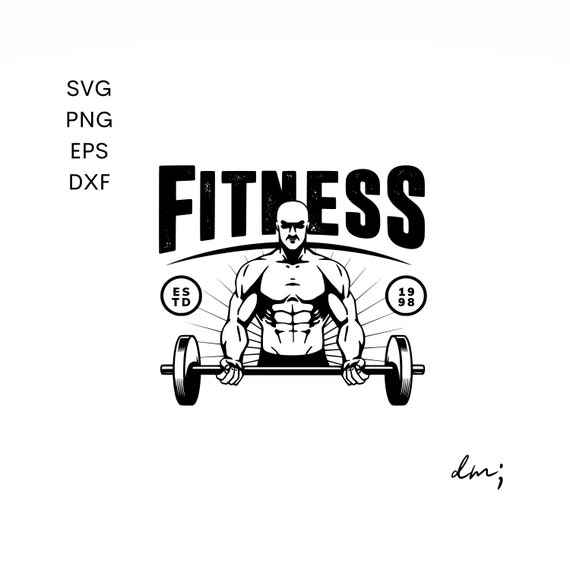Fitness SVG Svg Svg Files Fitness PNG Fitness EPS Fitness - Etsy
