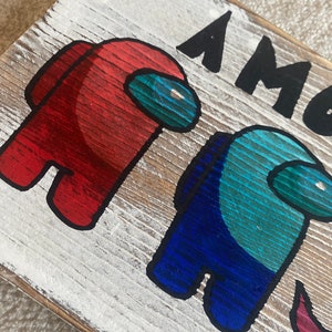 Among Us Door Hanger - Etsy