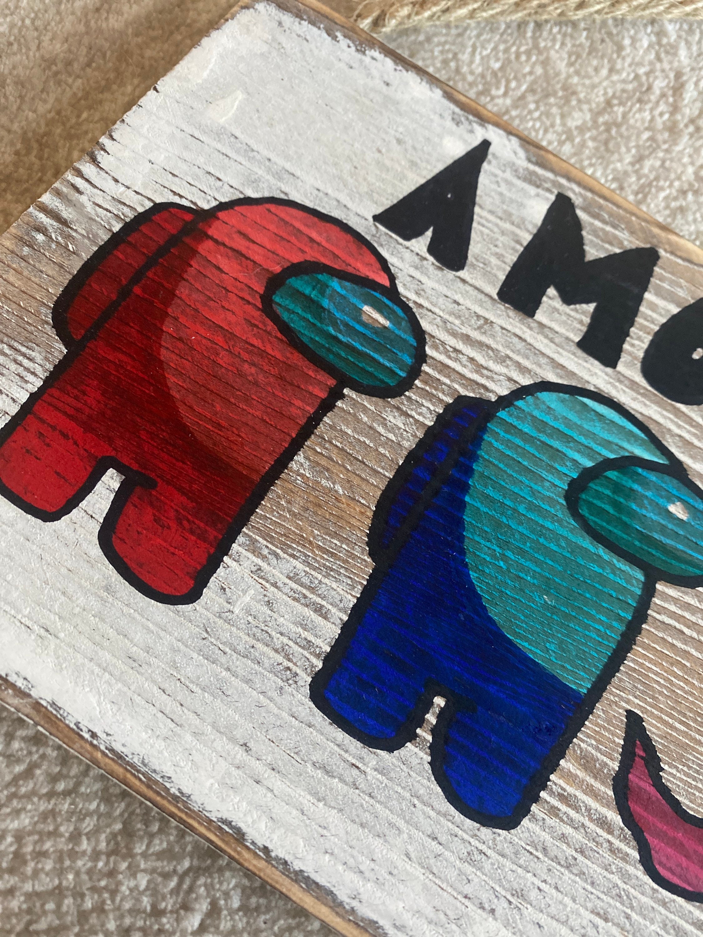 Among Us Door Hanger - Etsy
