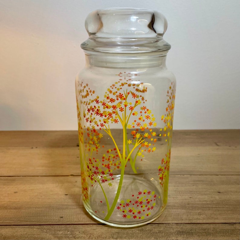 Kitchen Storage Shaker New Condition Graduated Measurements 1970s Glass ...