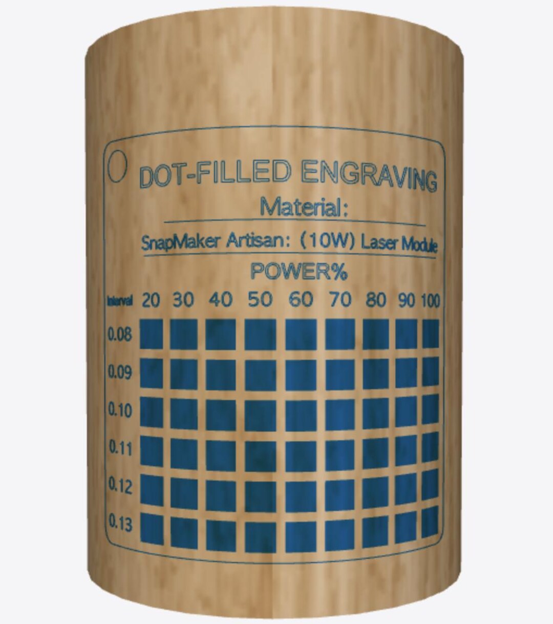 4-axis Snapmaker Test Files for Rotary Module - Etsy