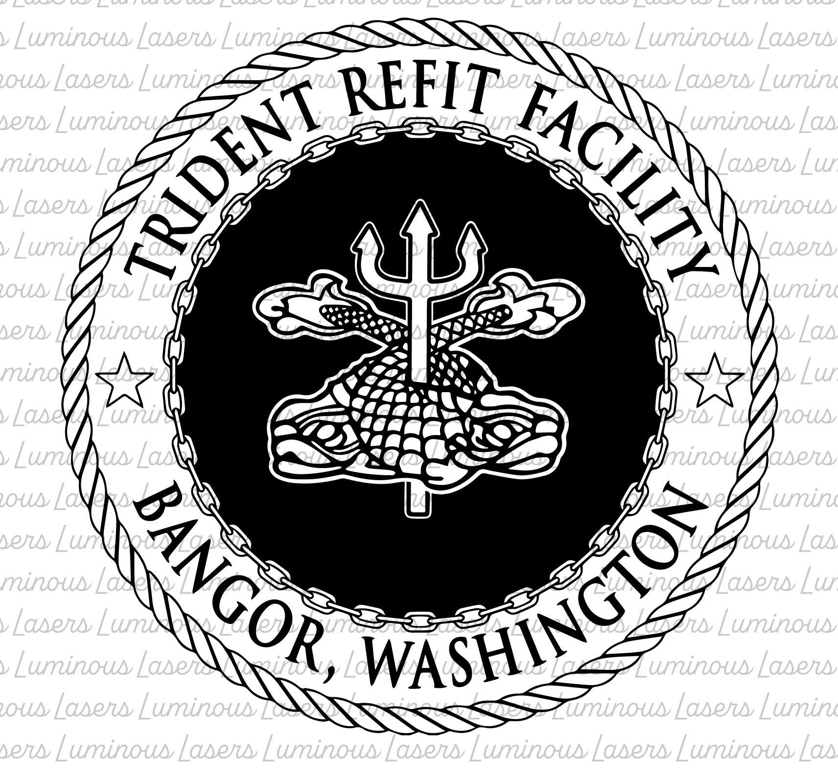 Trident Refit Facility Bangor PNG SVG AI - Etsy