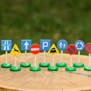 12 European Road Signs Wooden Road Signs - Etsy