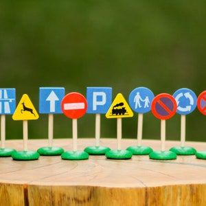 12 European Road Signs Wooden Road Signs - Etsy