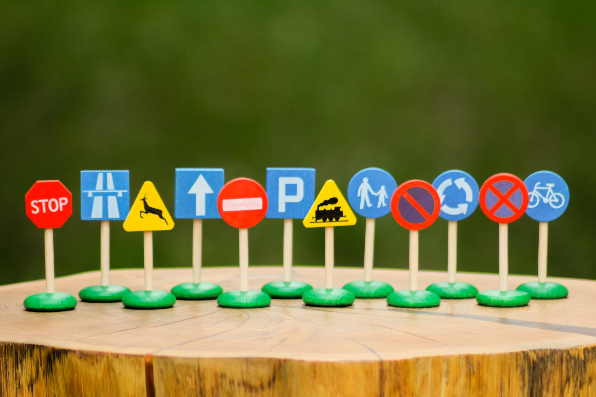 12 European Road Signs Wooden Road Signs - Etsy