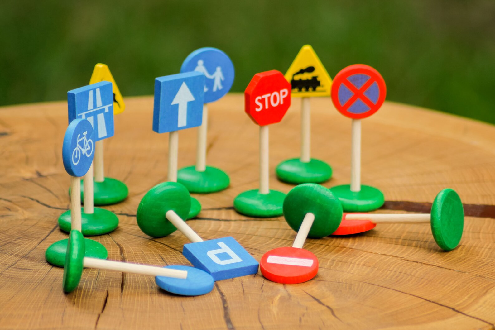 12 European Road Signs Wooden Road Signs - Etsy