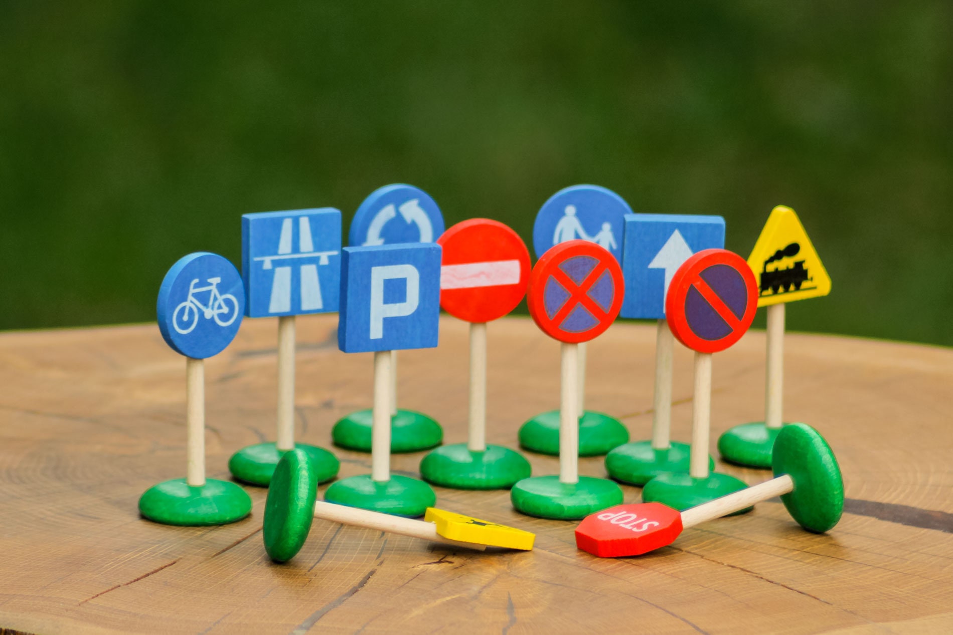 12 European Road Signs Wooden Road Signs - Etsy