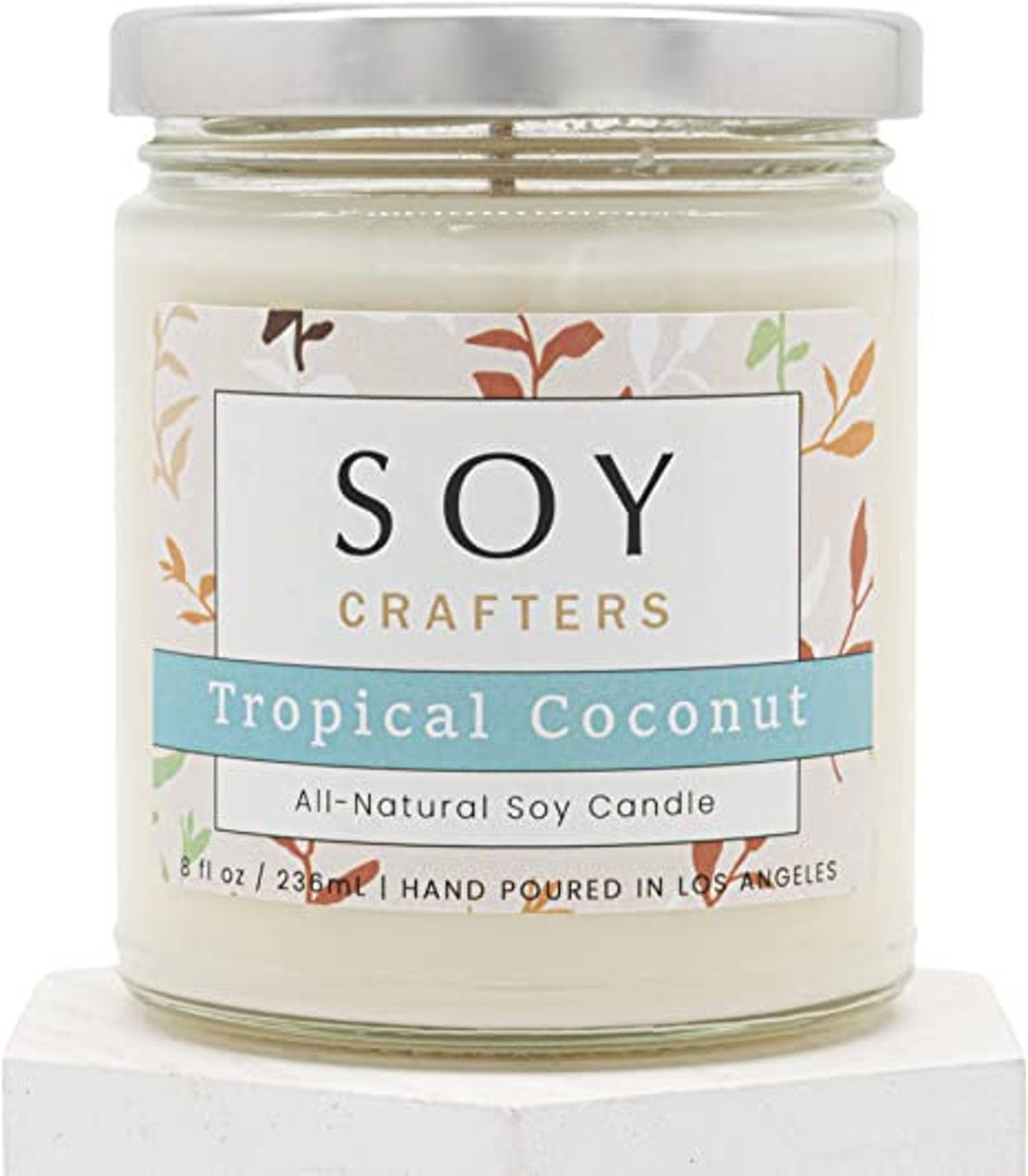 Tropical Coconut by SOY CRAFTERS | Hand Poured Soy Candle, All Natural ...