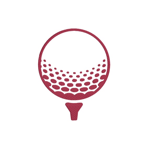 Digital Golf Ball Embroidery Design Ball Sport Machine - Etsy