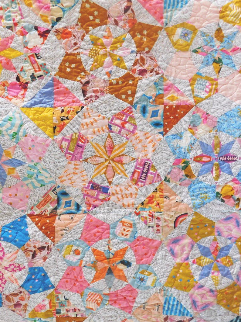 Sisu English Paper Piecing Pattern - PDF Download - Etsy