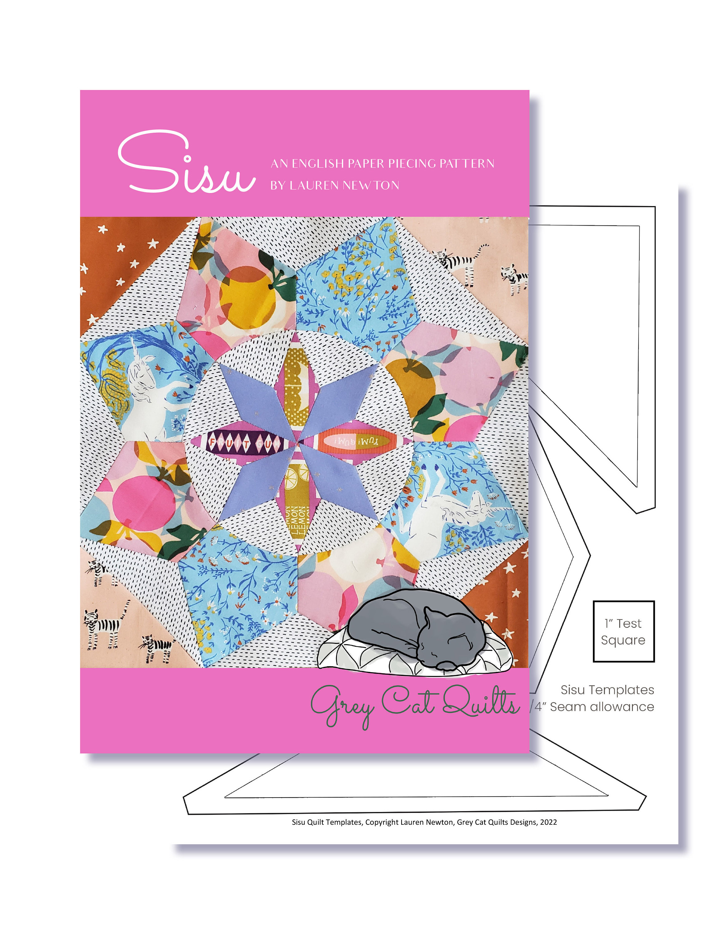Sisu English Paper Piecing Pattern - PDF Download - Etsy