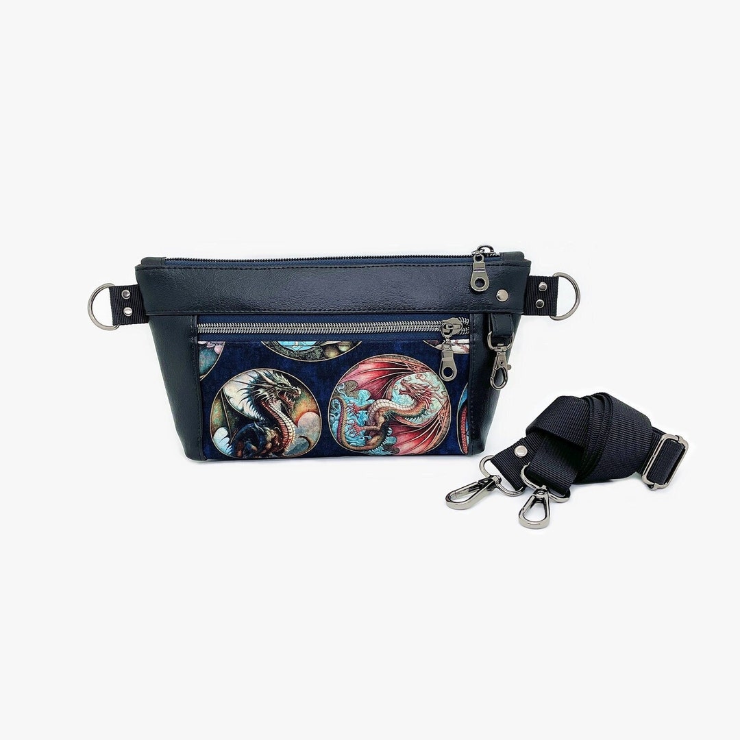 Fanny Pack, Waist Bum Hip Bag, Crossbody Sling, Chest Bag Travel Pouch ...