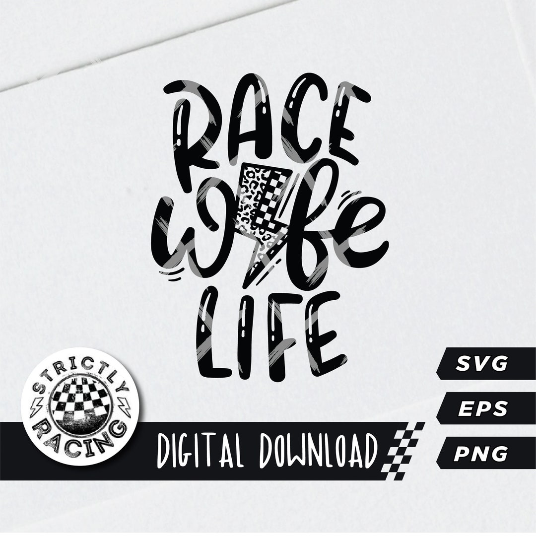 Race Wife Life SVG Dirt Bike Digital Design Cricut - Etsy