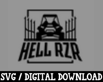 Hell Rzr Svg - Etsy Australia