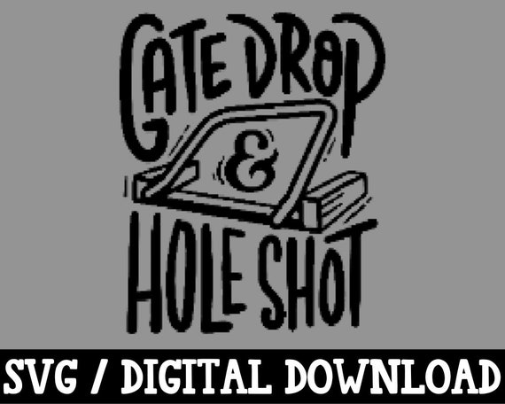 Gate Drop & Holeshot SVG Dirt Bike Digital Design Cricut - Etsy