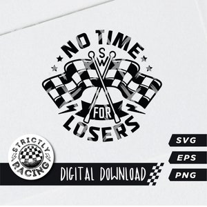 No Time for Losers SVG Dirt Bike Digital Design Cricut Silhouette ...