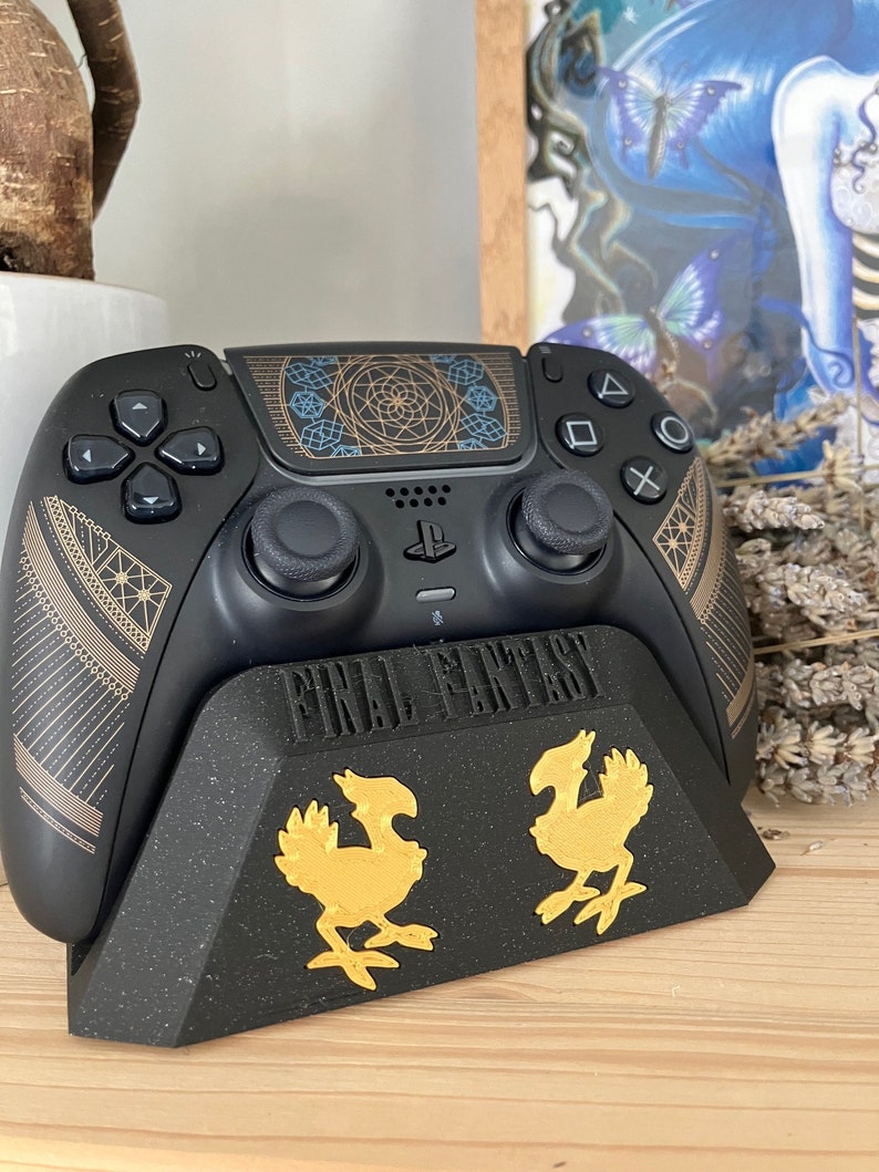 Final Fantasy Controller Stand - Playstation 5 With LED - Gift Idea ...