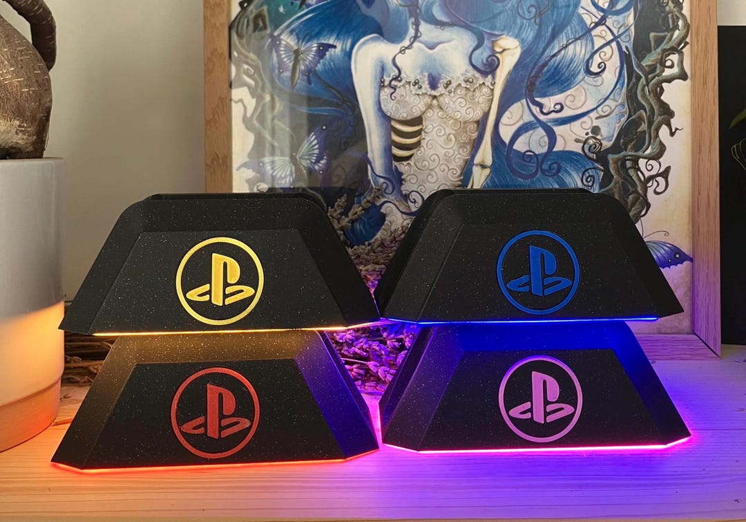 PS5 Controller Stand With LED Gift Idea Birthday Christmas - Etsy