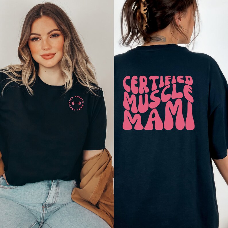 Muscle Mami Tshirt, Moms Club Shirt, Mothers Day Gift, Gift for Mama ...