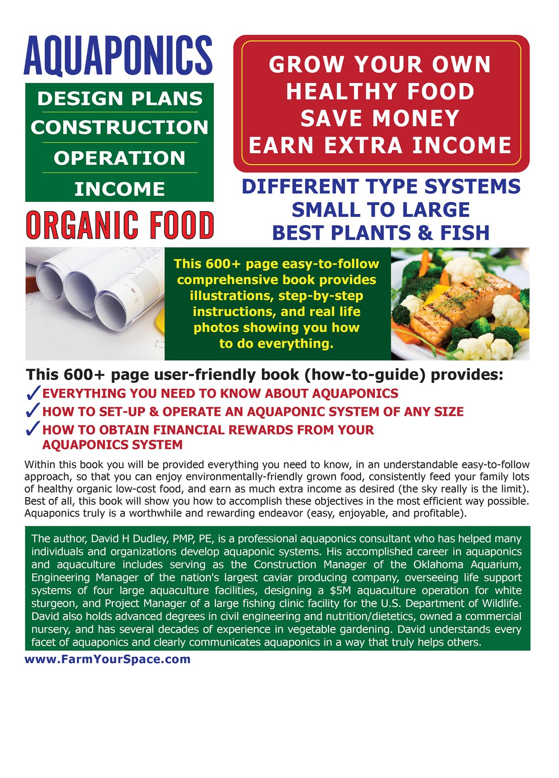 Aquaponics Design Plans, Construction, Operation, and Income - Etsy