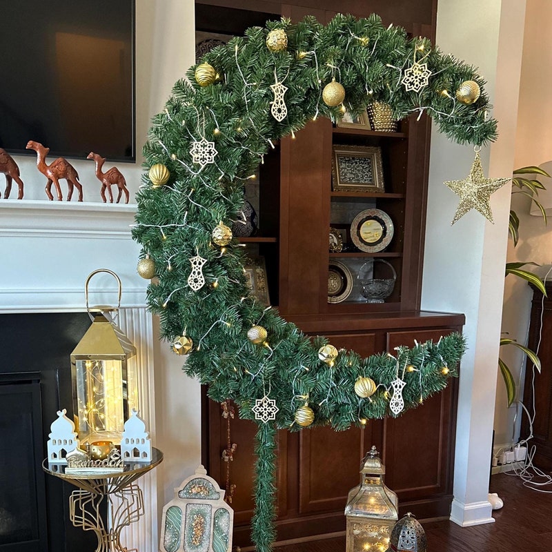 Ramadan Moon With Lights - Etsy