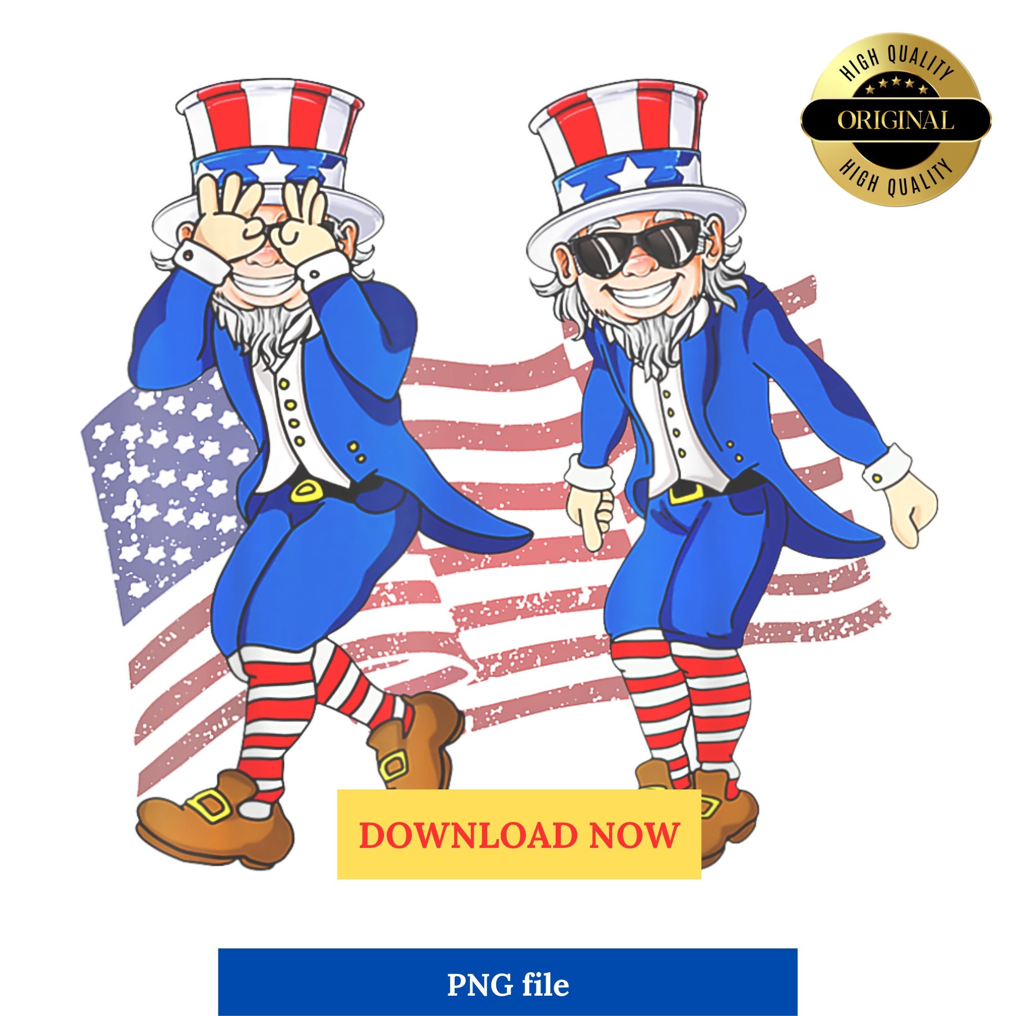 Uncle Sam Funny Cartoon