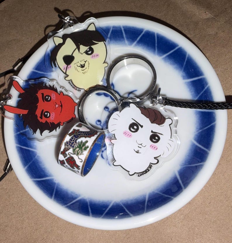 PREORDER: Yakuza / Chiikawa Charms - Etsy