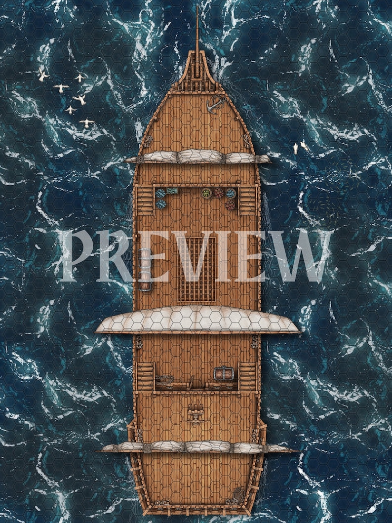 11 HD Water-themed Dnd Battlemaps, D&D, TTRPG, Battle Map, 5e, Roll20 ...