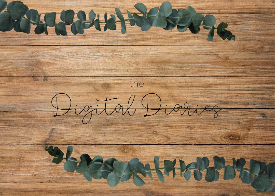 Wood Flat Lay Mock up | Greenery Mock up | Farmhouse Mock up | Styled ...