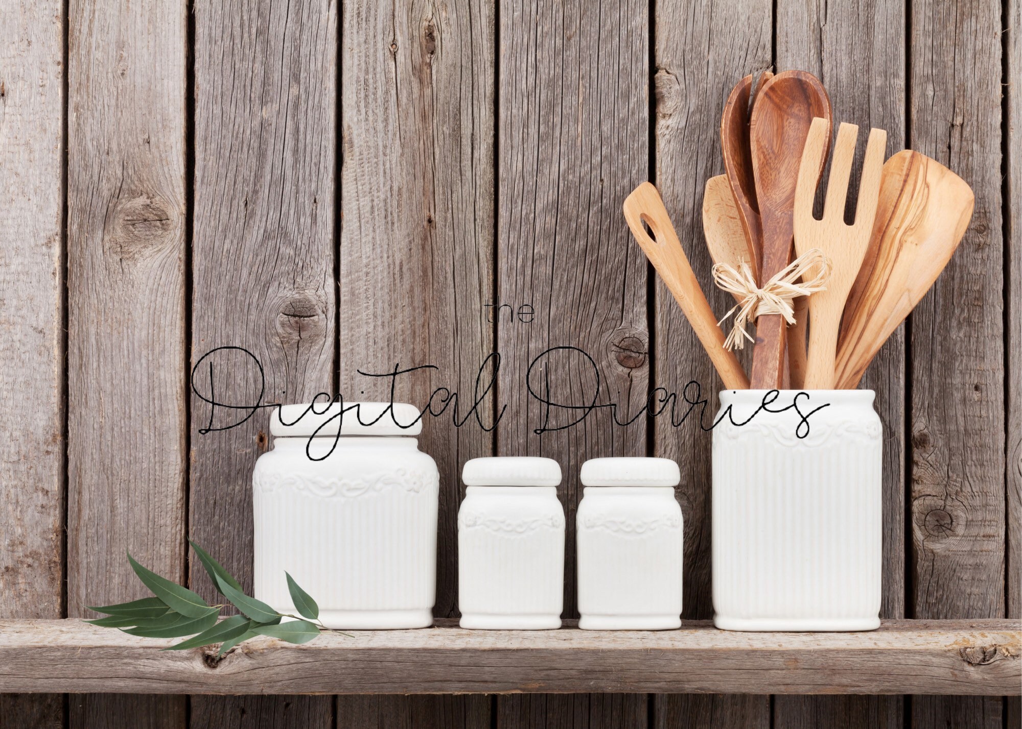 Kitchen Mock up | Wood Shelf Mock up | Farmhouse Mock up | Styled ...