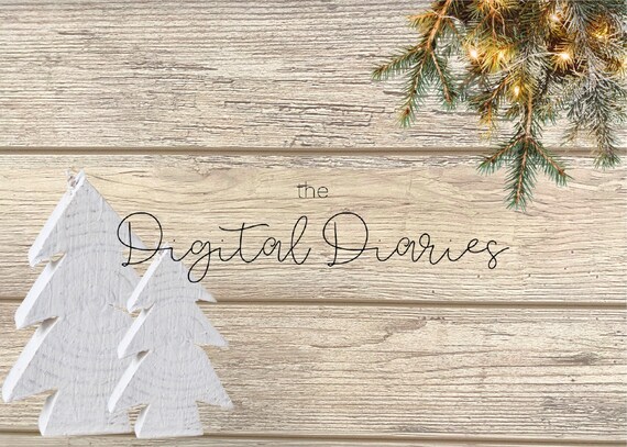 Christmas Mock up Wood Tree Mock up Farmhouse Mock up | Etsy