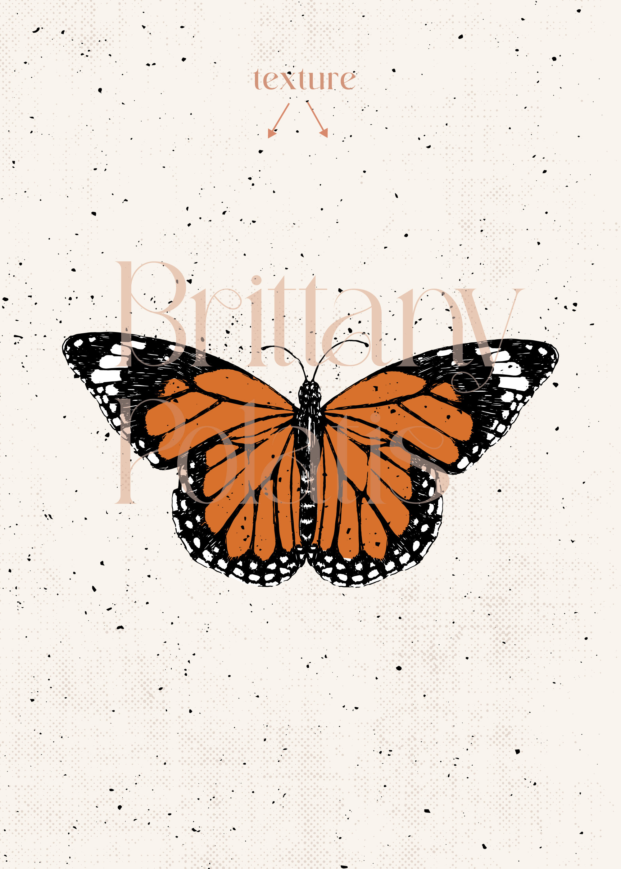 Monarch Butterfly Print, Monarch Printable, Boho Butterfly, Butterfly ...