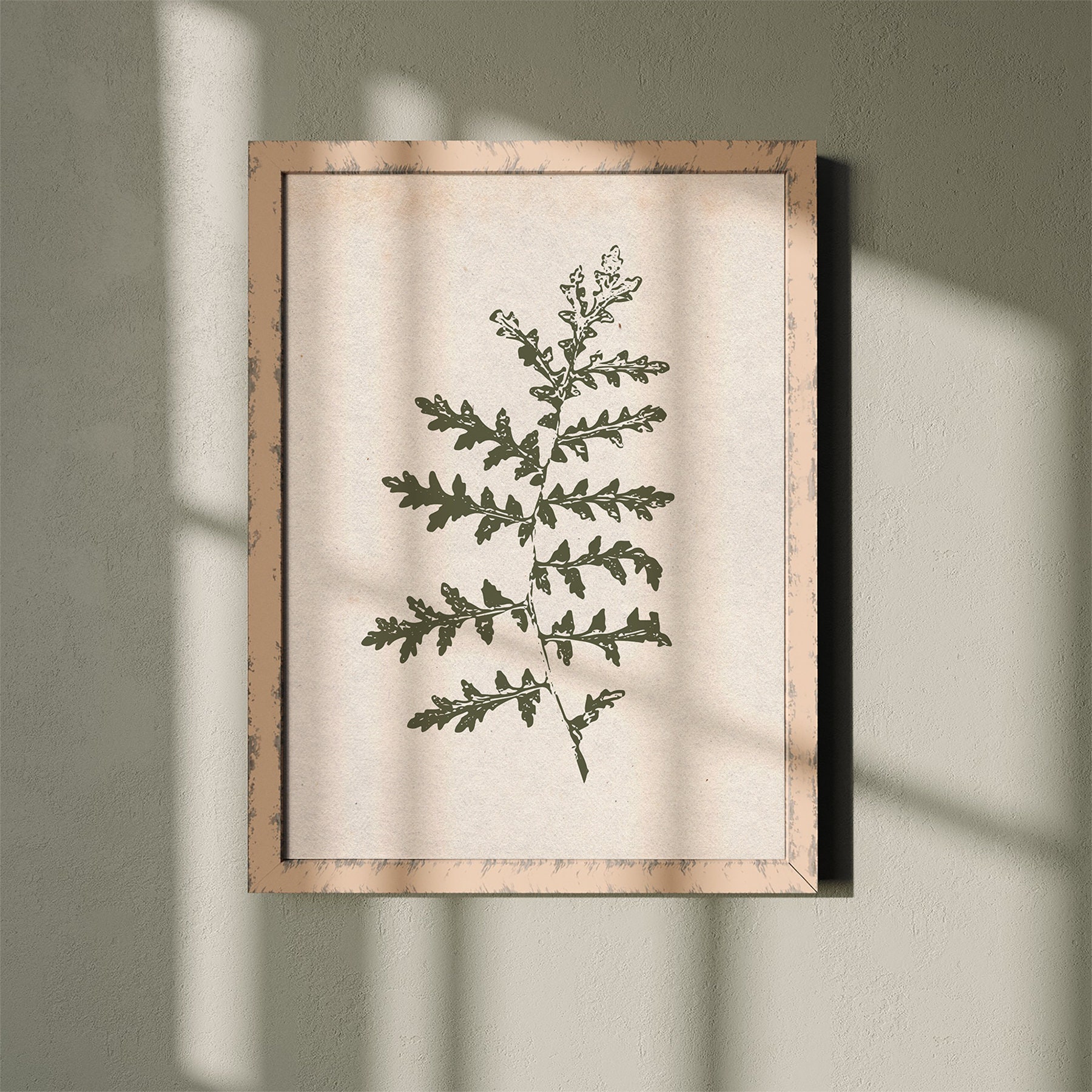 Vintage Nature Posters Modern Farmhouse Decor Greenery Wall Art ...