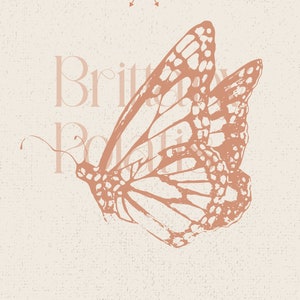 Butterfly Printable Wall Art, Boho Butterfly, Butterfly Poster Download ...