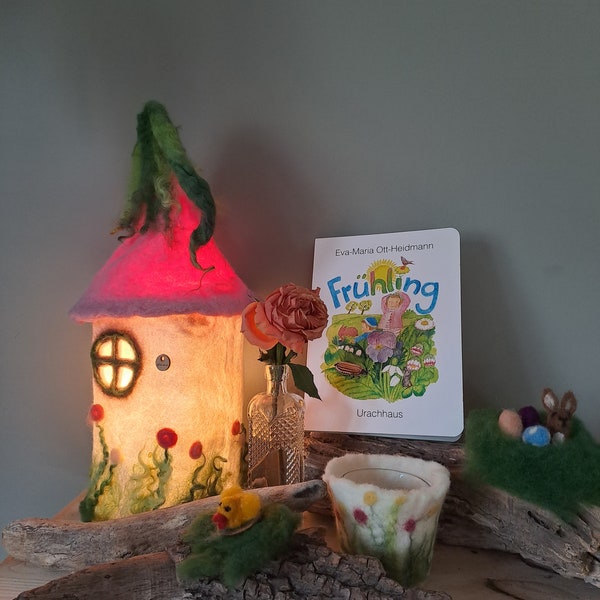 Felted Fairy Lamp - Etsy