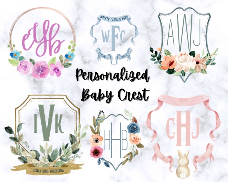 Personalized Crest - Etsy