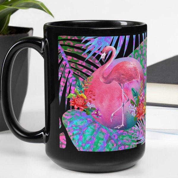Flamingo Mug - Etsy