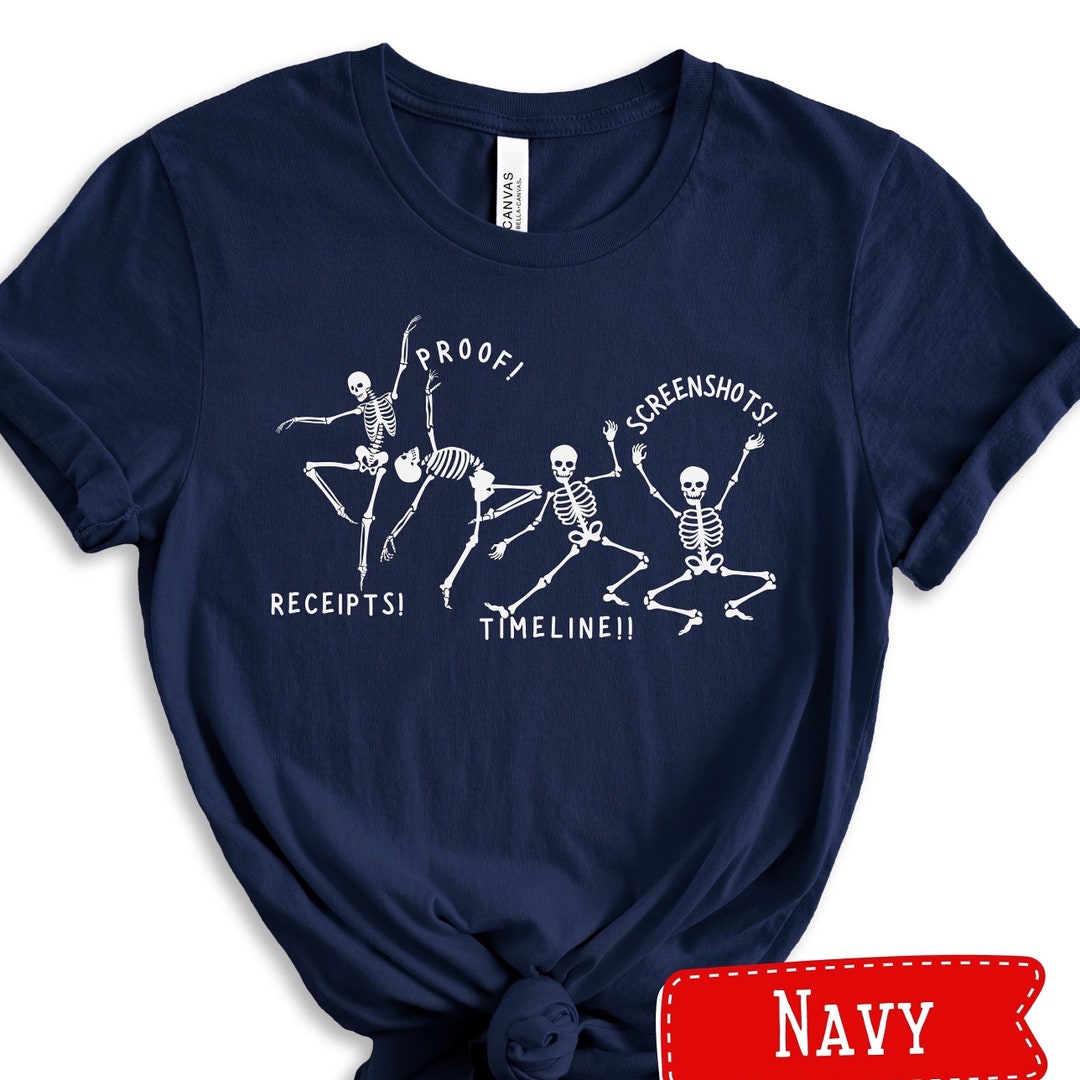 Receipts Proof Timeline Screenshots T-shirt: Funny Salt Lake City ...