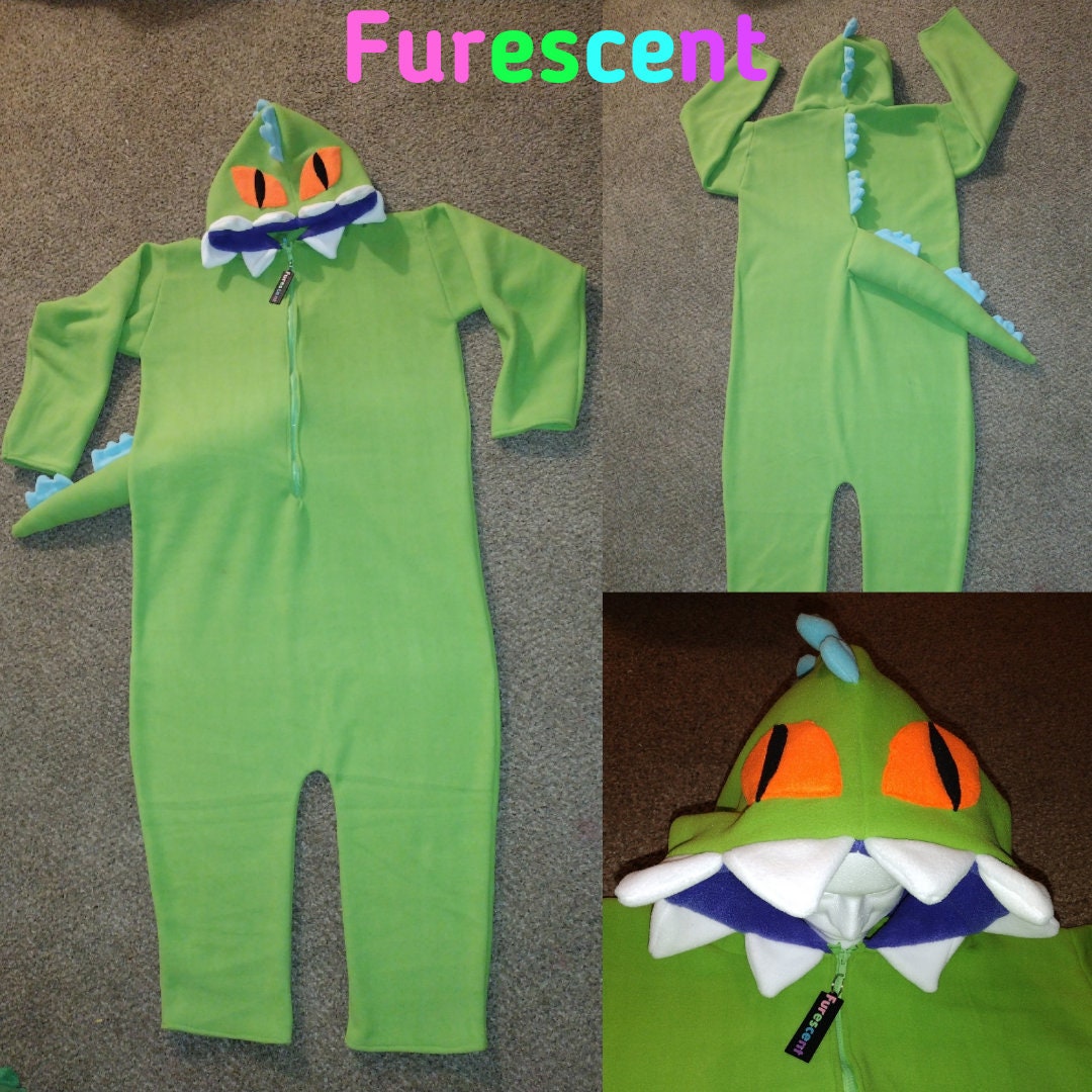 Reptar From Rugrats Inspired Kigurumi Onesie - Etsy Canada
