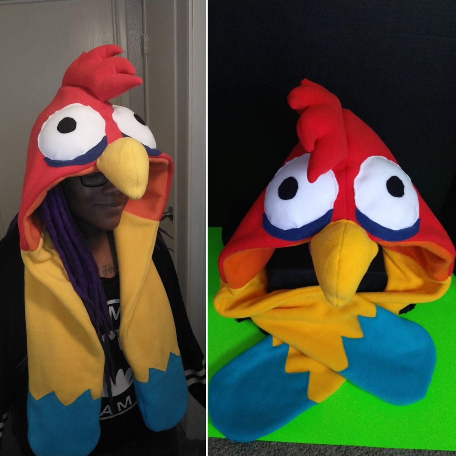 Hei Hei Inspired From Moana Scoodie Hat - Etsy