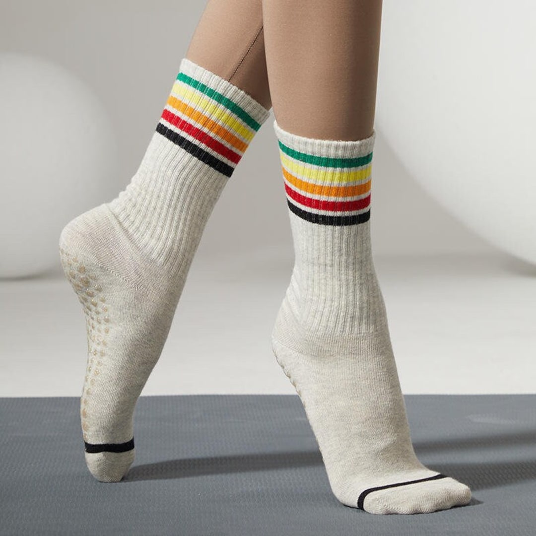Women Pilates Cotton Socks Pilates Socks Yoga Socks Cotton Socks Etsy