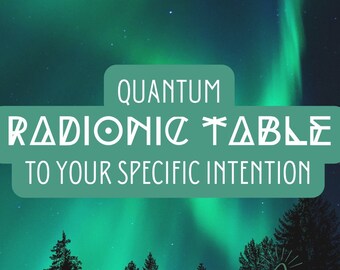 Radionic Table - Etsy