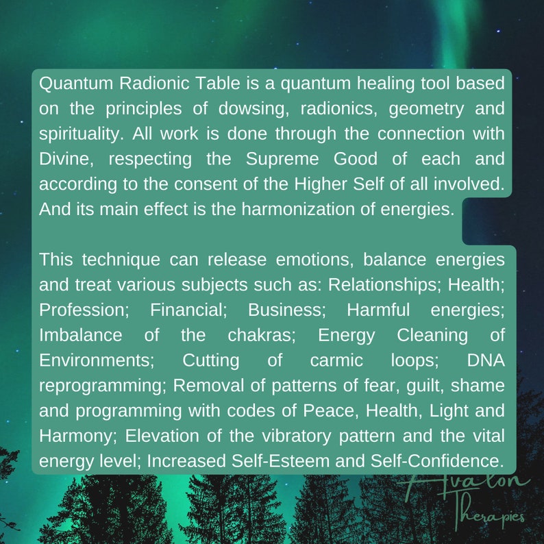 Quantum Radionic Table With Runes Reading - Etsy UK