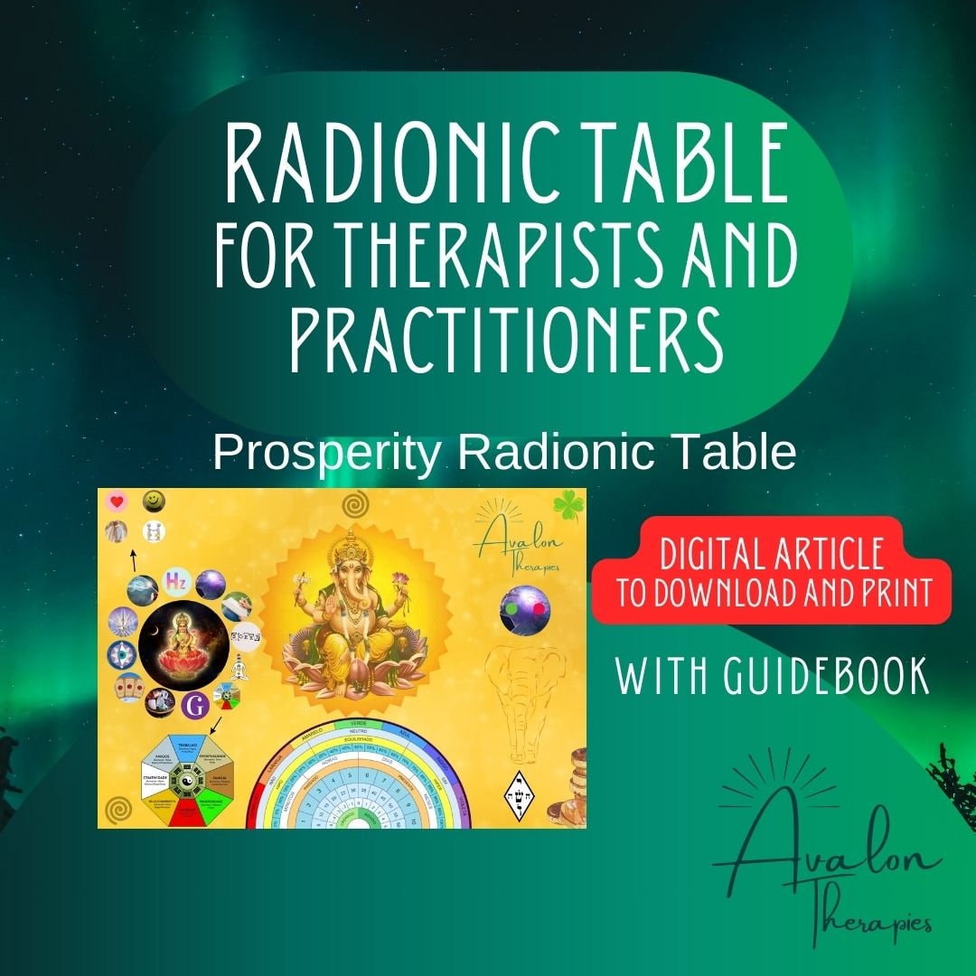 Download Your Prosperity Radionic Table for Therapists and ...