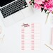 Printable Password Tracker, Password Log, Digital Download, Password ...