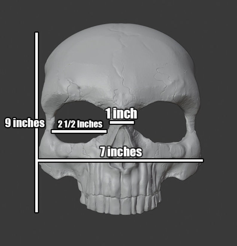 Wearable reaper Human Skull Mask - Etsy