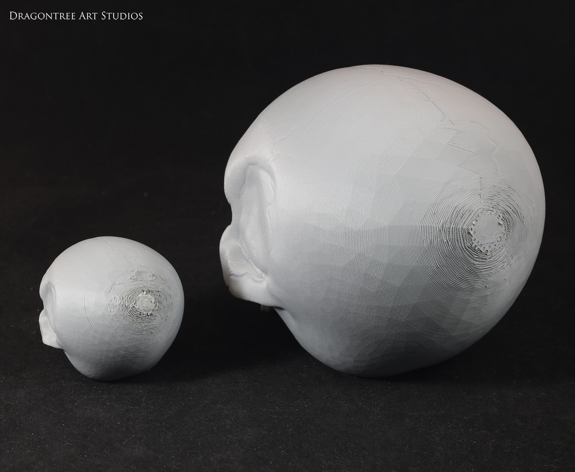 Human Skull Raw 3d Print DIY Kit - Etsy
