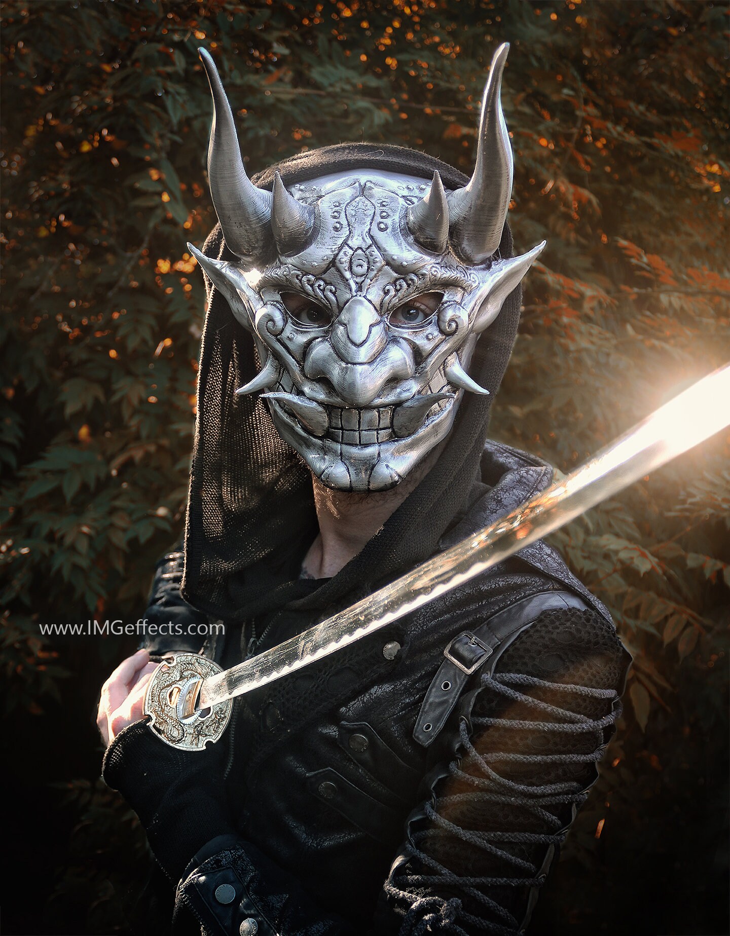3d Printable Oni Mask Downloadable File - Etsy